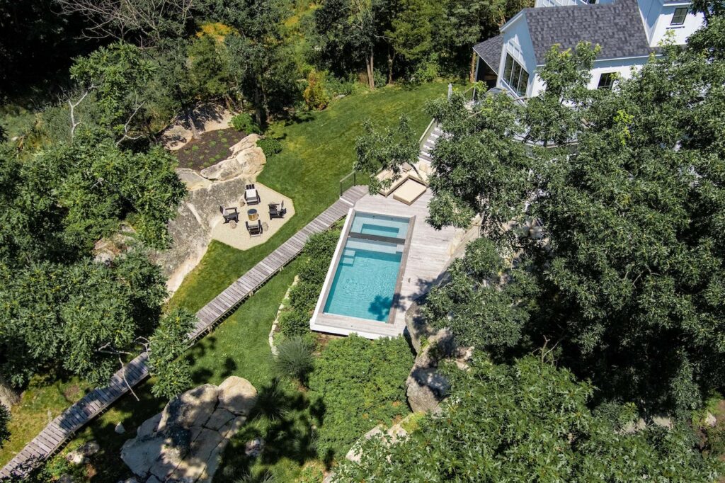 Cliffside Retreat MA | Plunge Pool Builder Gallery